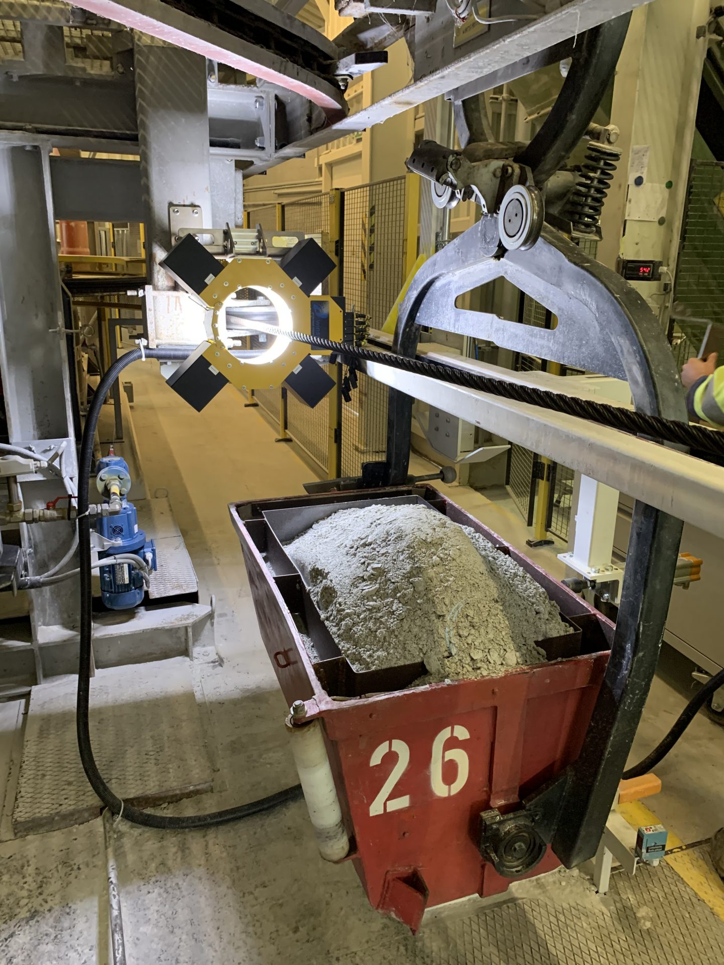 Rope inspection in underground mining - Winspect Website